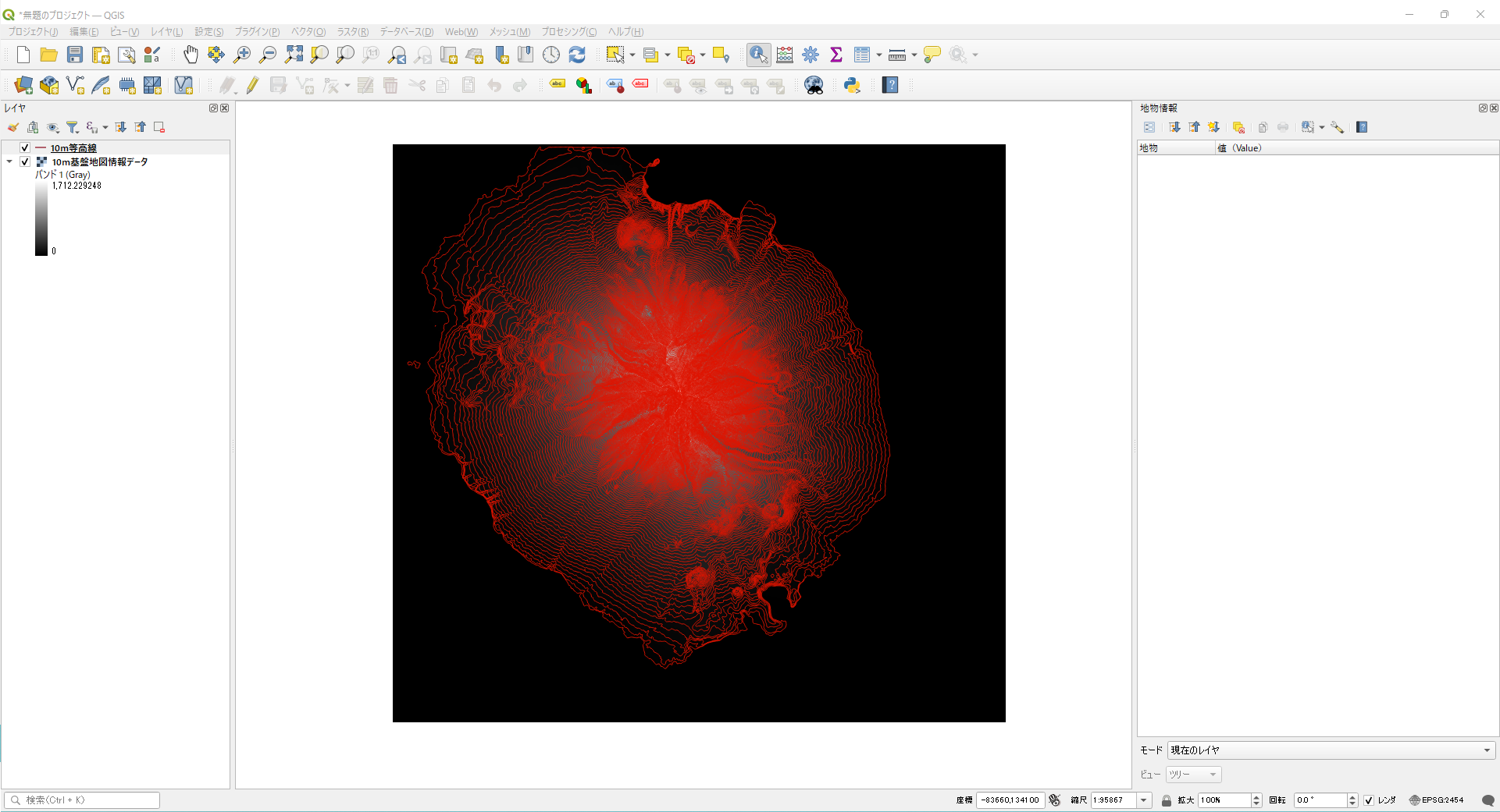 QGISでDEM（数値標高モデル）から等高線を作成する方法 - GISつかいかた辞典