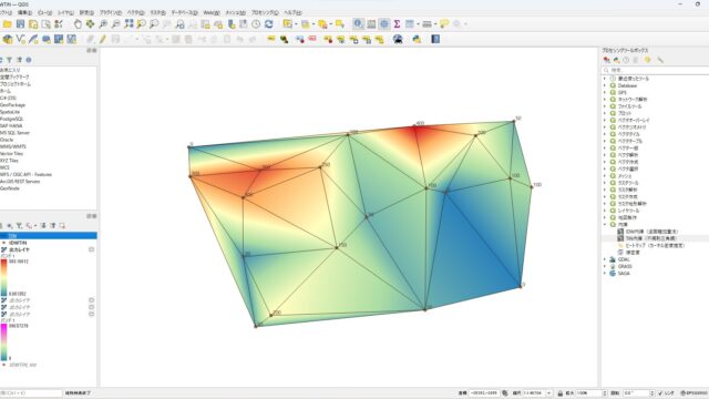 QGISで凸包(convex hull)を使ってみる。凸包とは何か？ - GISつかいかた辞典